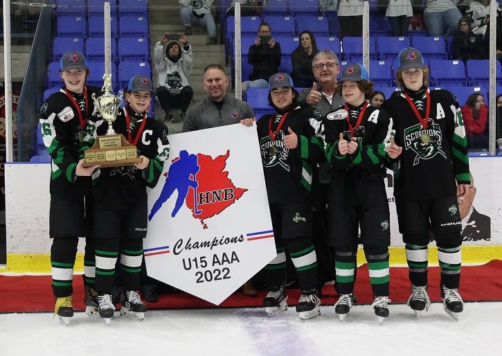 Sports - Le championnat -15 ans mineur aux Scorpions - Le Moniteur Acadien