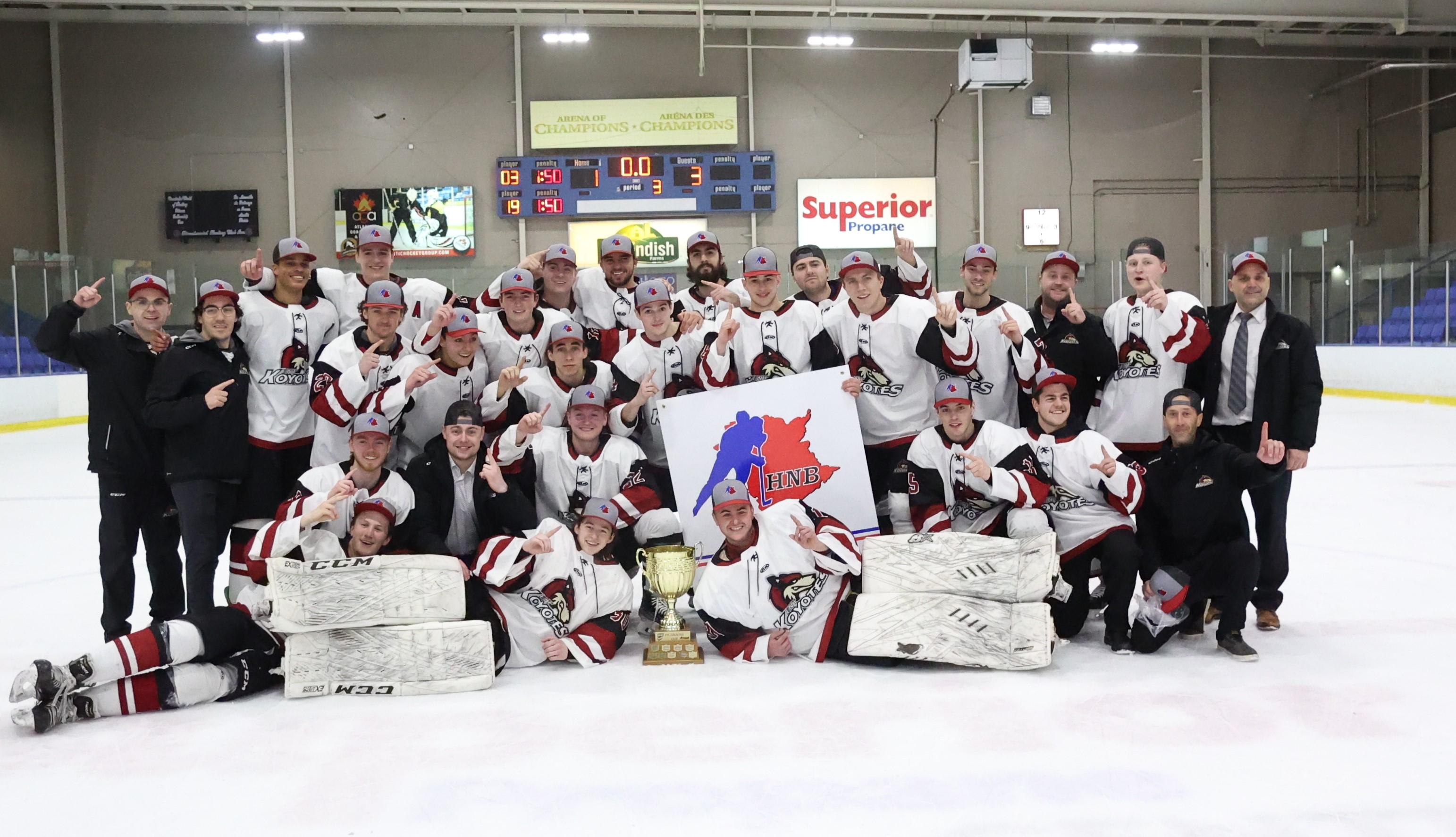 Sports - Les Koyotes de Kent sont les champions junior B 2022-2023 du ...