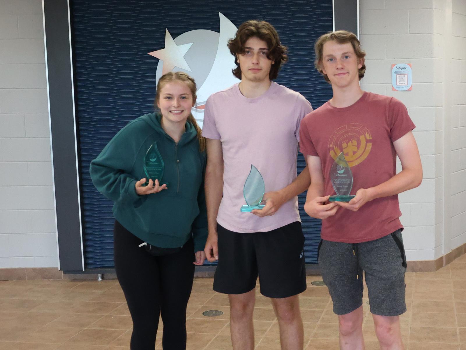 Sports - Chloé Charline LeBlanc, Taylor Boudreau et Jeremy Morais sont ...