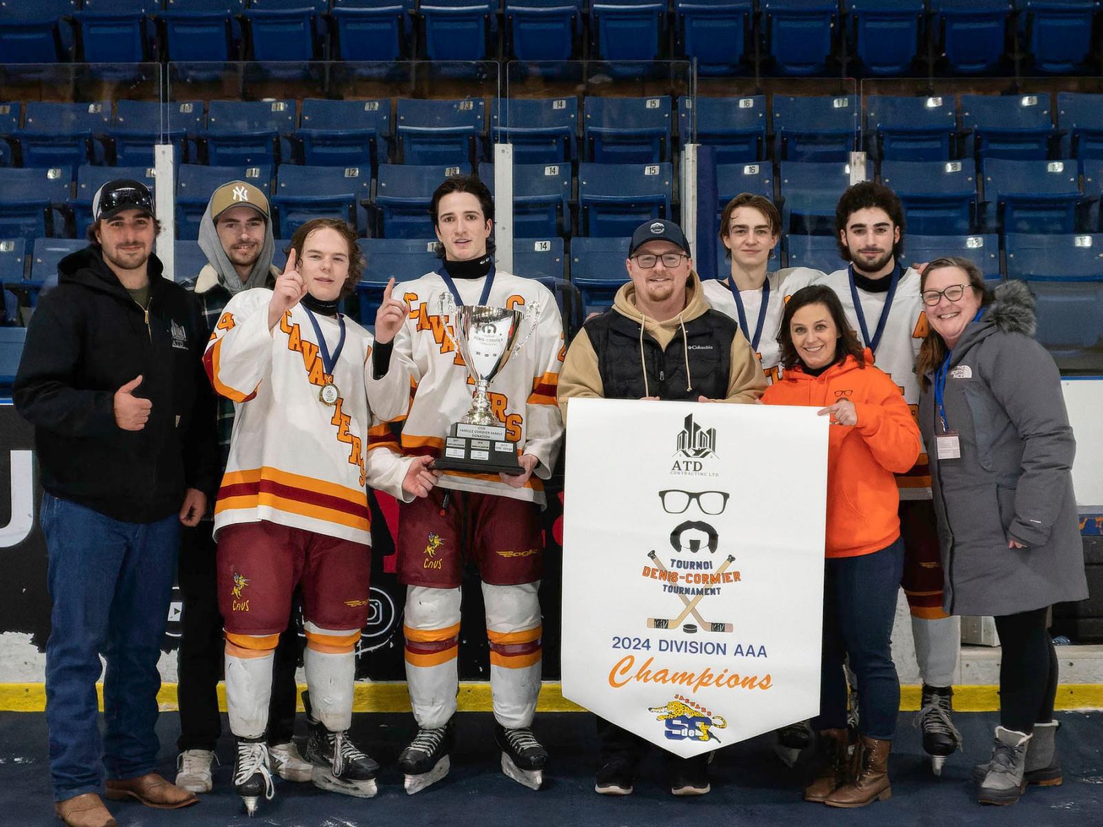 Sports - Les Cavaliers champions au 6e Tournoi Denis Cormier - Le ...