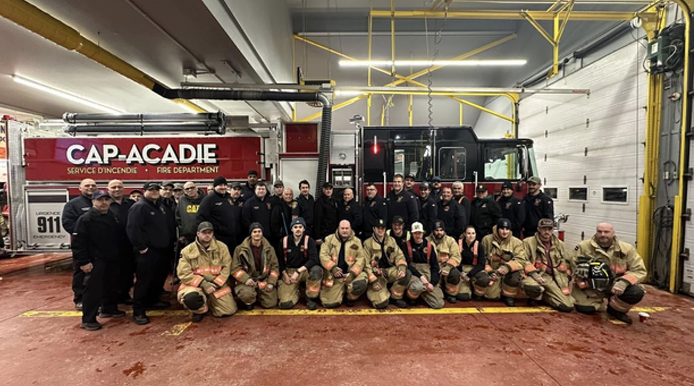 Actualités - Le Service d’incendie de Cap-Acadie a inauguré son nouveau ...